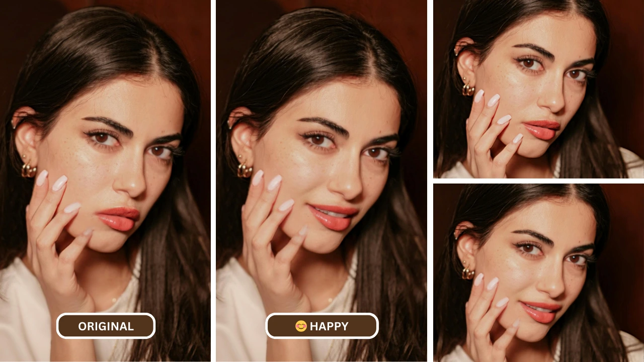 Expression Editor: Change Expressions in photos Quickly with AI